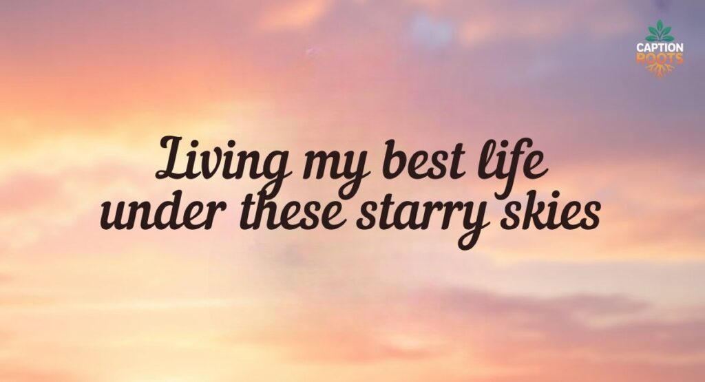 evening mood captions